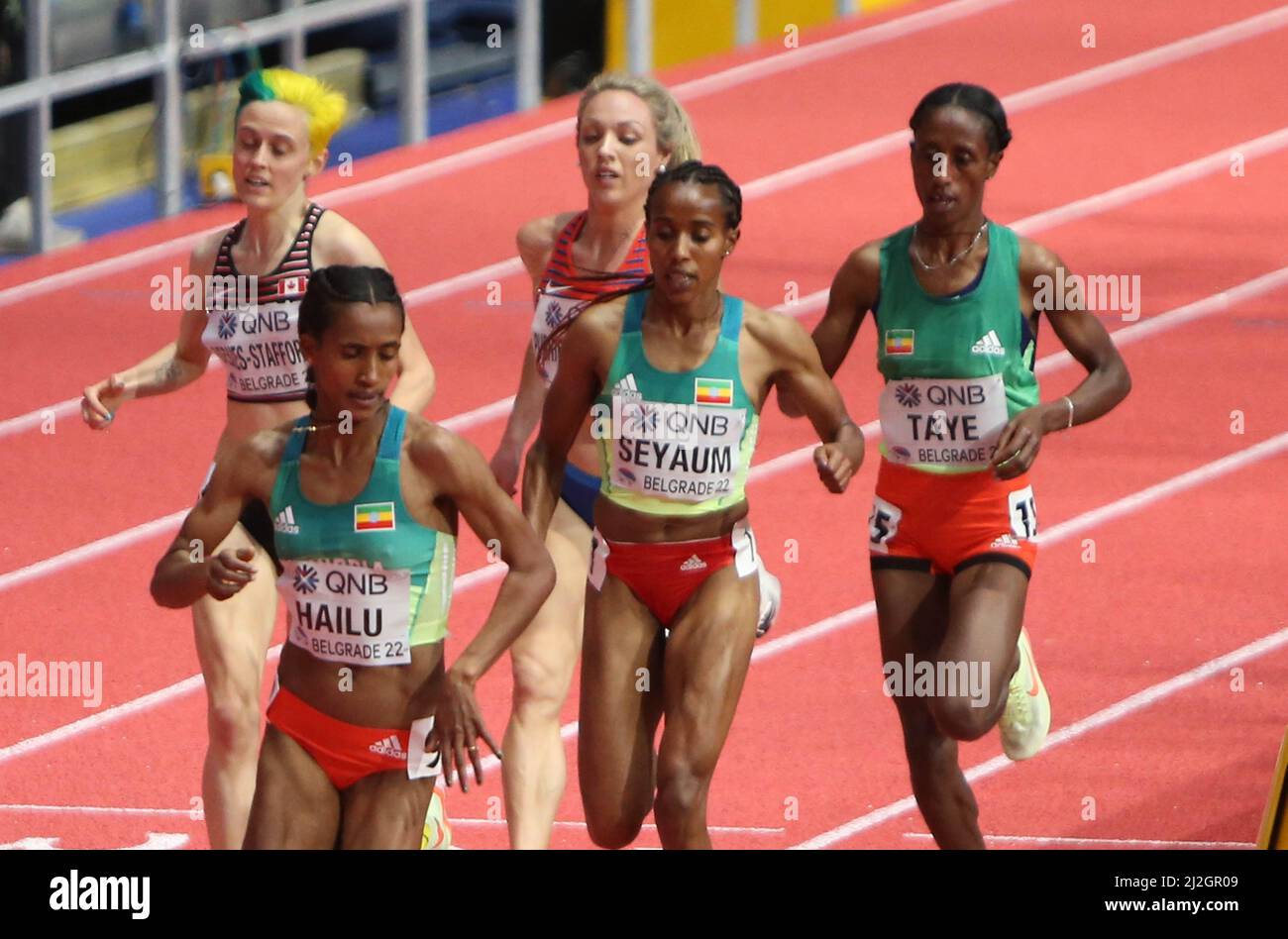 Ejgayehu TAYE of Ethiopie , Elinor PURRIER ST. PIERRE of USA , Beatrice ...