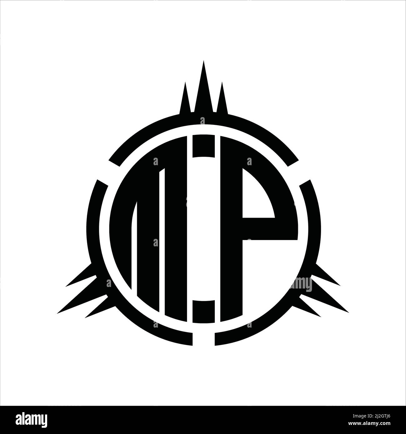 Mp letters Stock Vector Images - Alamy