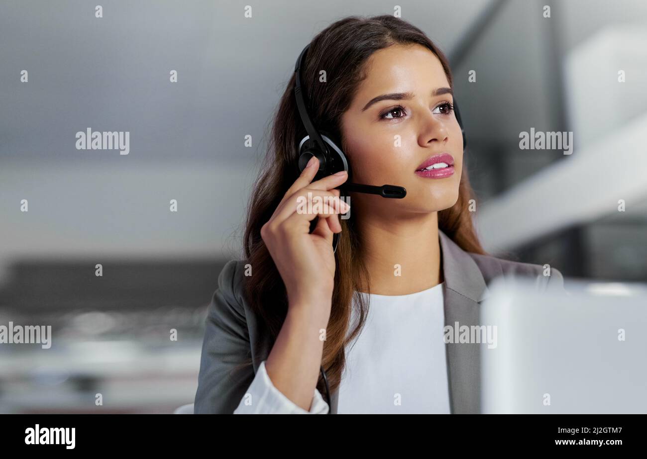 Call handling hi-res stock photography and images - Alamy