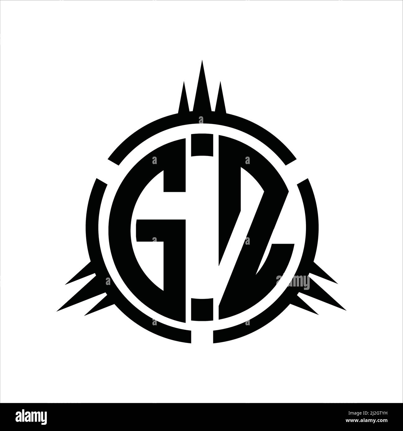 Gz alphabet Stock Vector Images - Alamy