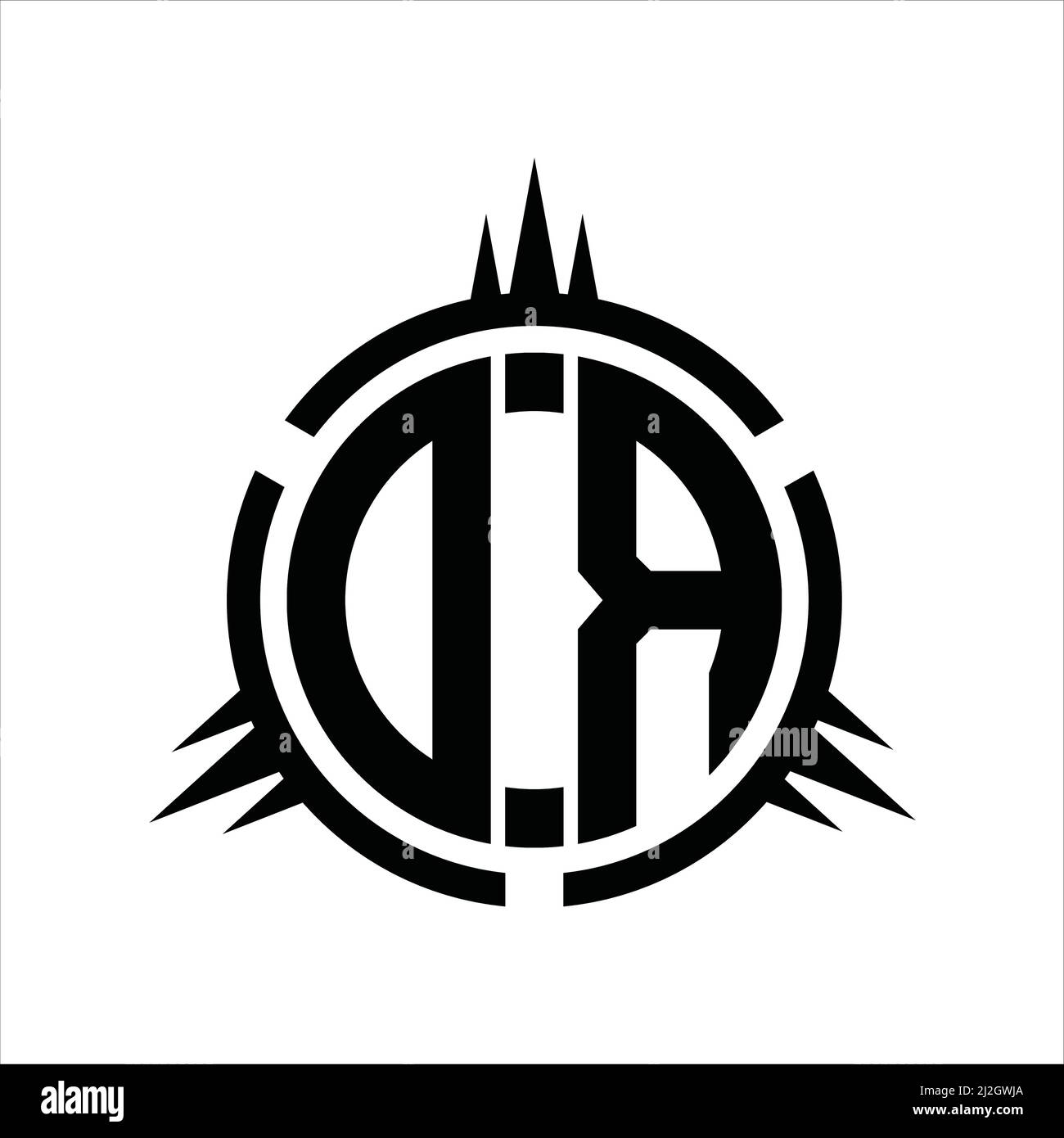 Dr logo Stock Vector Images - Alamy