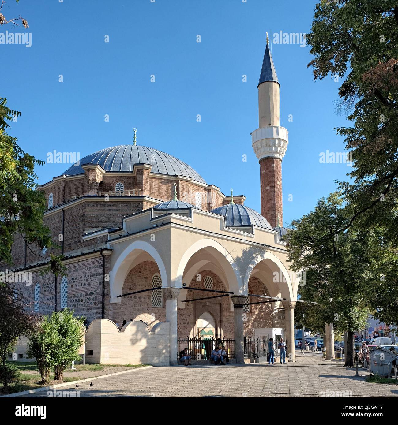 SOFIA, BULGARIA - AUGUST 04, 2017: Mosque Banya Bashi was built in 1576 ...