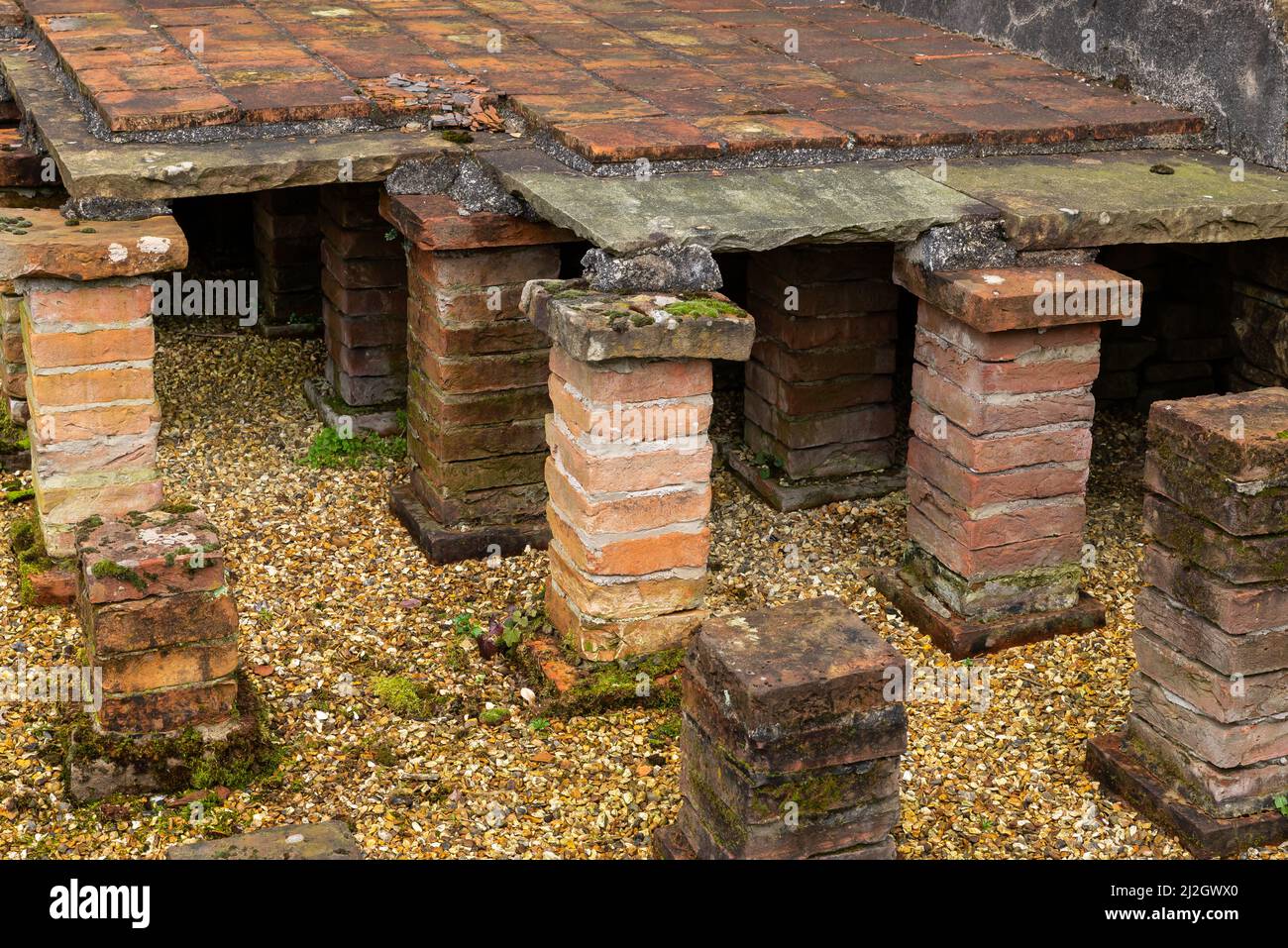 Reconstruction of the roman baths hi-res stock photography and images ...