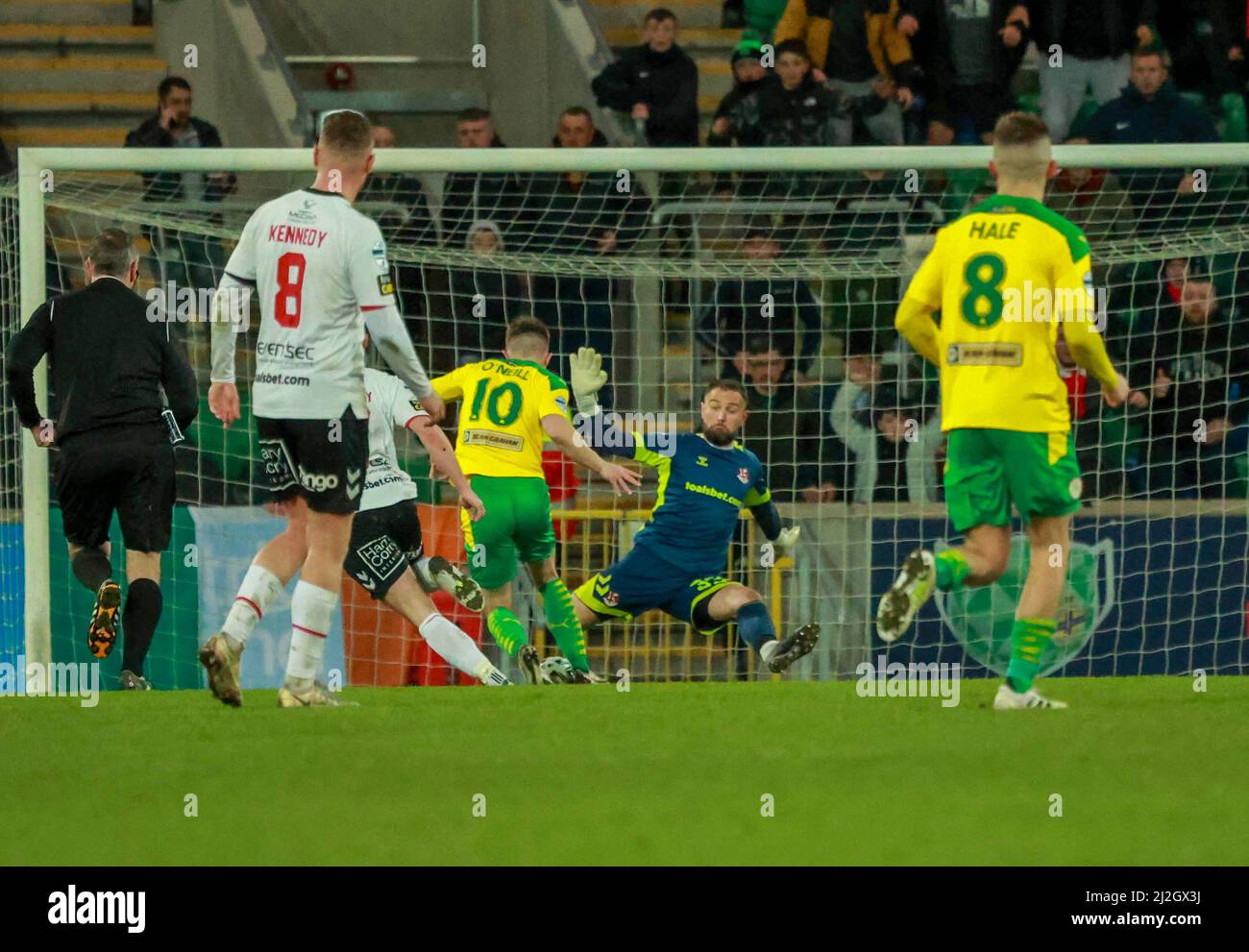 Cliftonville V Crusaders 2022 High Resolution Stock Photography and ...
