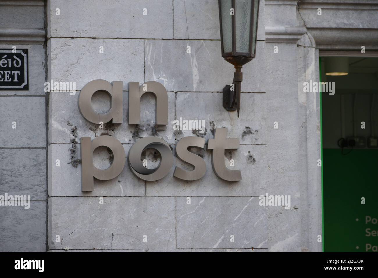 General An Post Office locates in Cork city Centre Stock Photo - Alamy