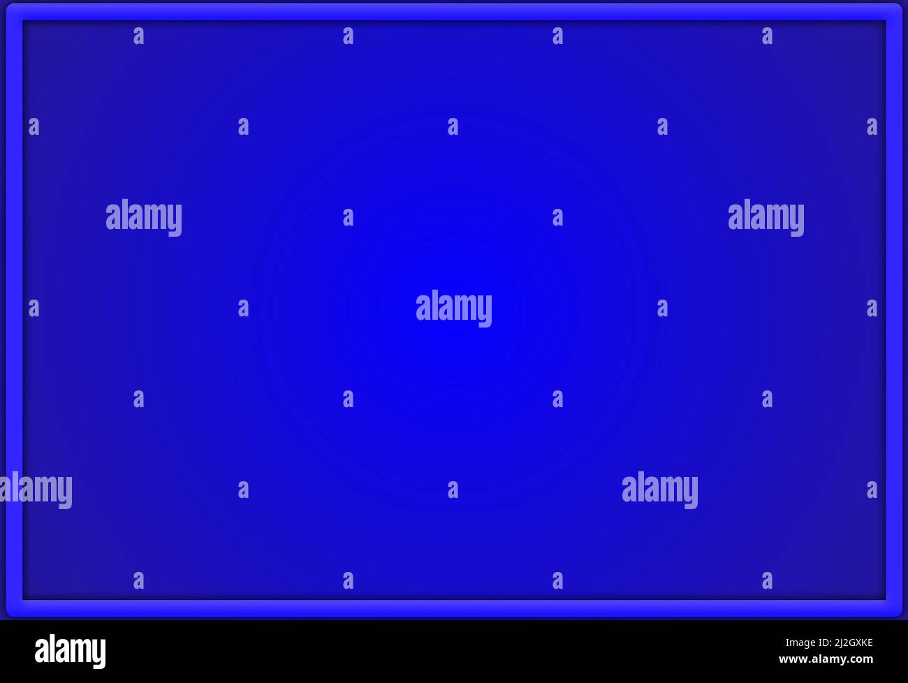 A 3D illustration blue abstract background with a frame Stock Photo - Alamy