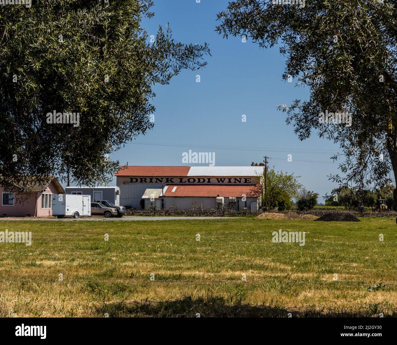 Drink lodi wine sign hi-res stock photography and images - Alamy