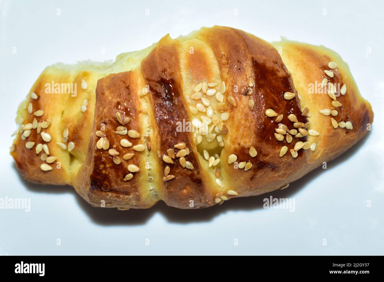 crescent bread rolls Stock Photo - Alamy