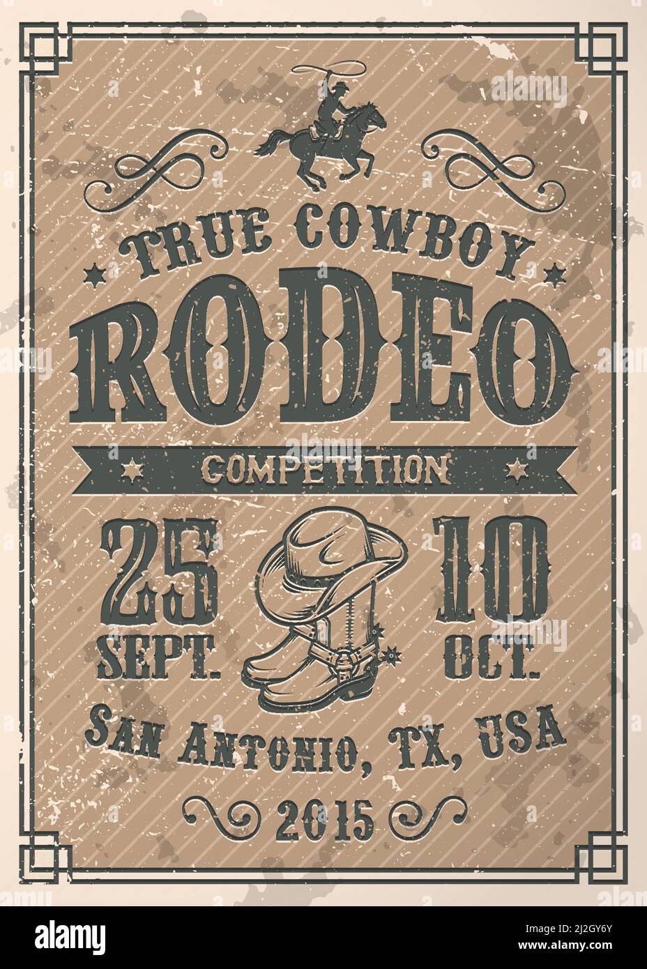 American Horse Show Poster Stock Vector Images - Alamy