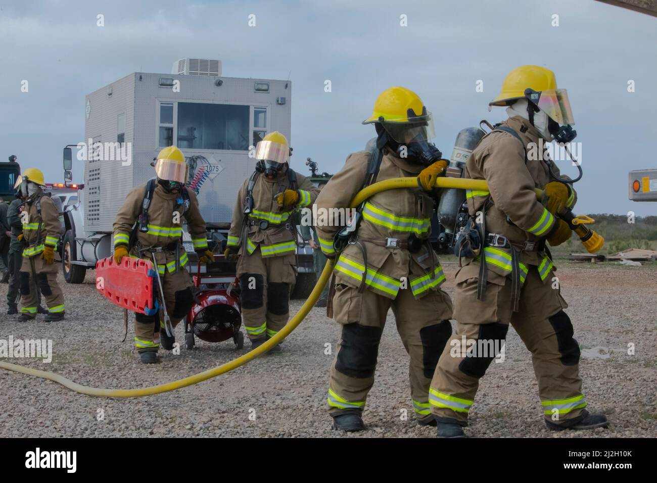 U.S. Marines with Marine Corps Air Station Miramar’s Aircraft Rescue ...