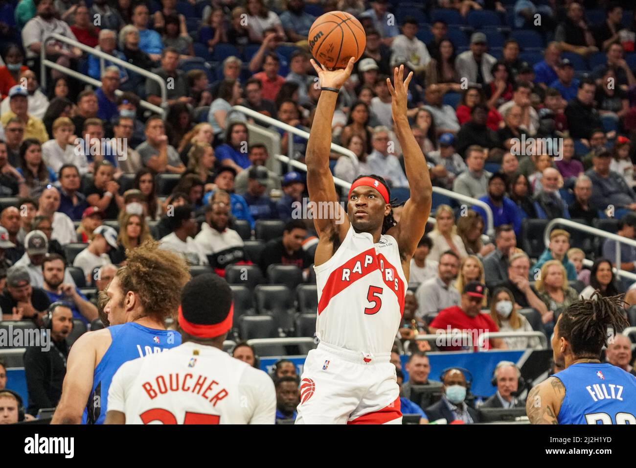 Orlando, Florida, USA, April 1, 2022, Toronto Raptors Power Forward ...
