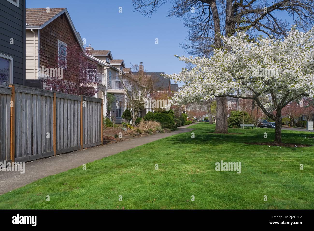 Sign construction neighborhood park hi-res stock photography and images ...