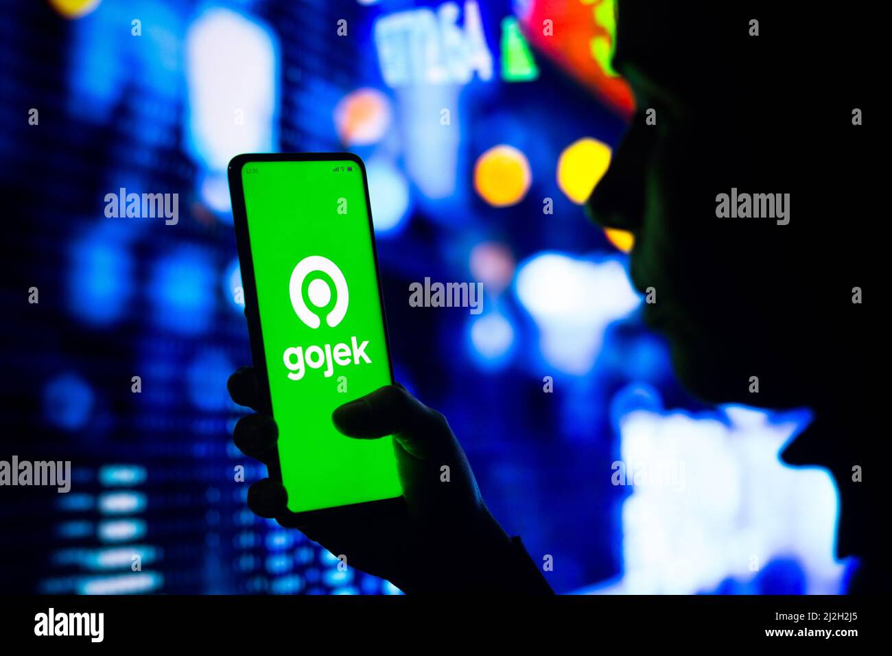 Logo gojek hi-res stock photography and images - Alamy