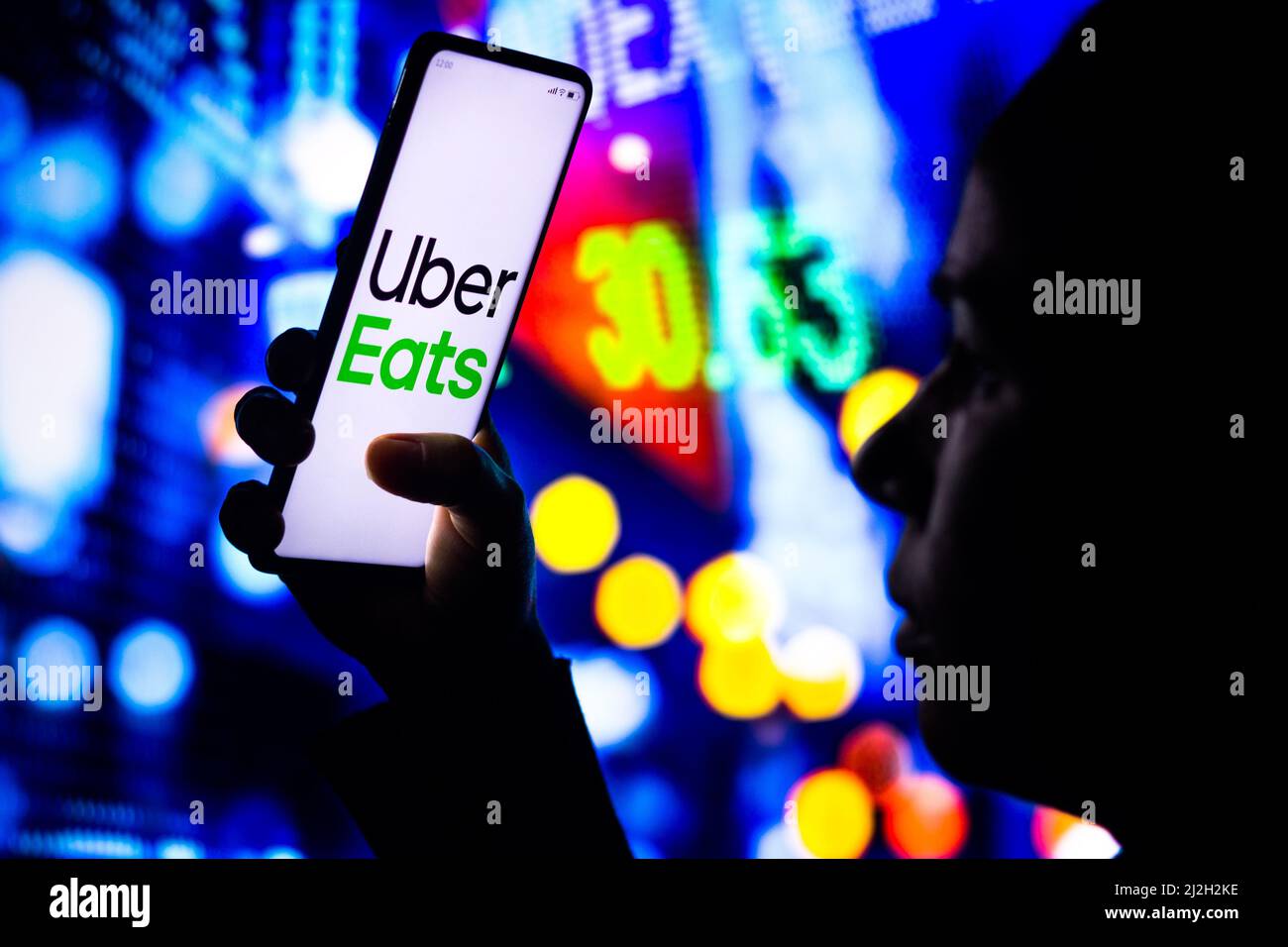 Brazil. 01st Apr, 2022. In this photo illustration, a woman's ...