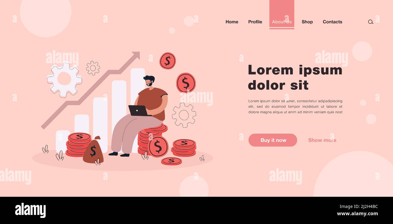 Calculating profits Stock Vector Images - Alamy