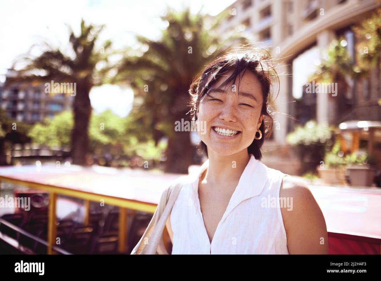 Im at my happiest when I travel. Cropped portrait of an attractive ... Im at my happiest when I travel. Cropped portrait of an attractive ...