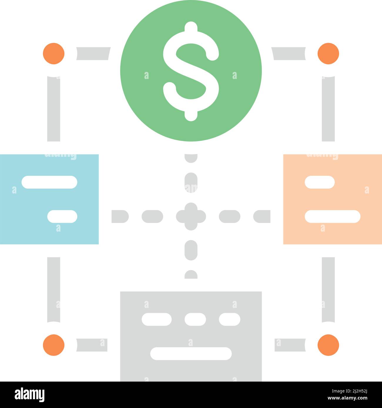 Vector bulk payment, mass cashout white line icon. Symbol and sign ...