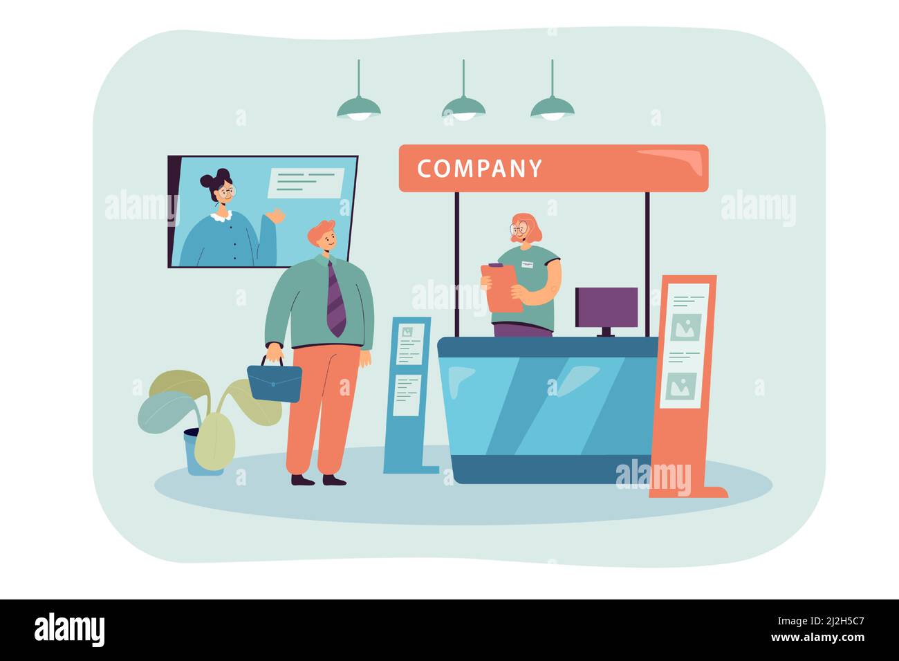 Representative exhibition Stock Vector Images - Alamy