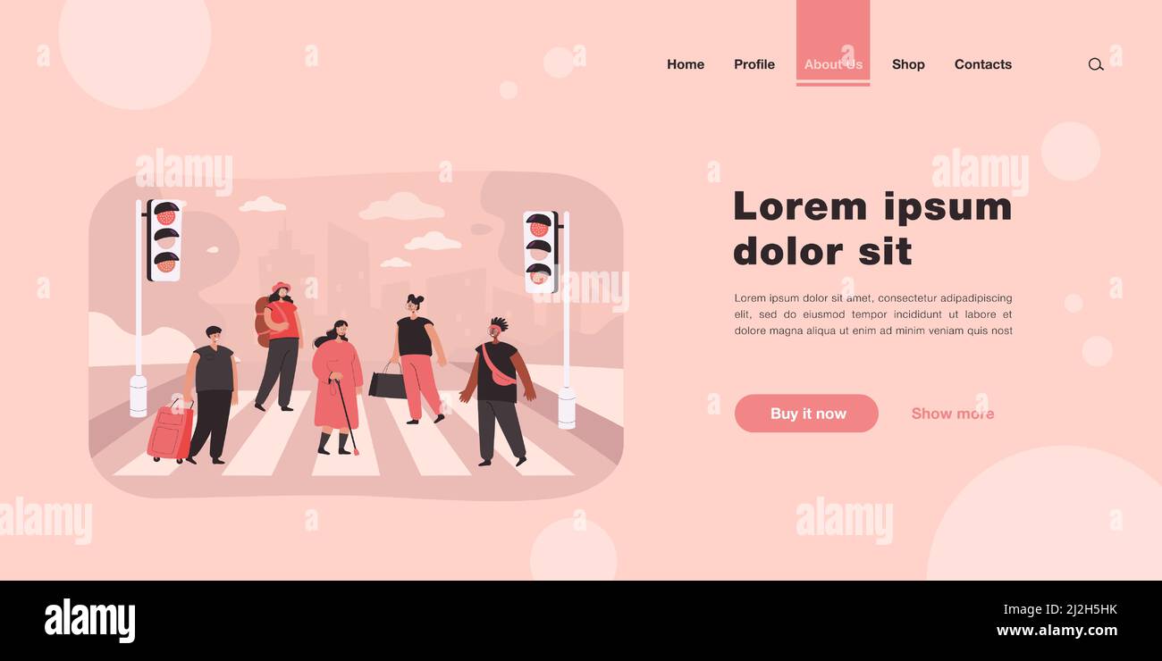 Urban crowd crowded environment Stock Vector Images - Alamy