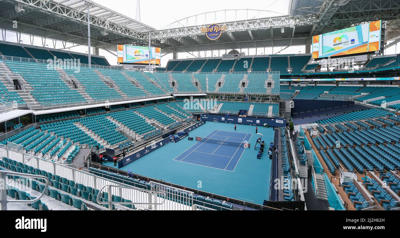 April 1, 2022, Miami Gardens, Florida, United States: Inside the Hard ...