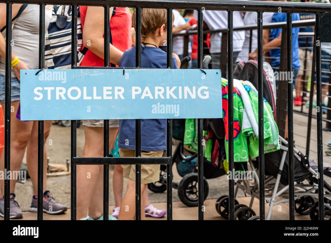 Stroller parking hi-res stock photography and images - Alamy