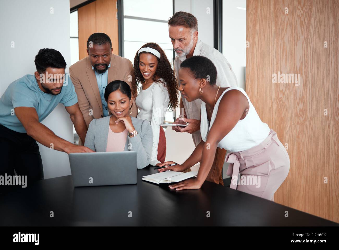 People gathered around conference table hi-res stock photography and ...