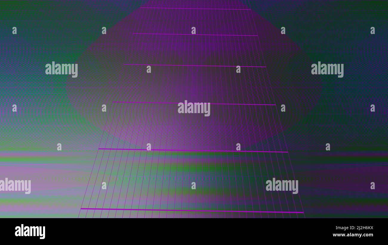 An abstract glitch art grid background image Stock Photo - Alamy