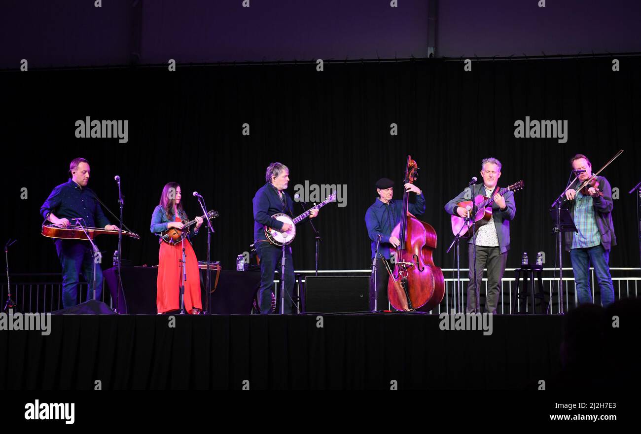 April 1, 2022, Norfolk, Virginia, USA: BELA FLECK 15 time Grammy winner ...