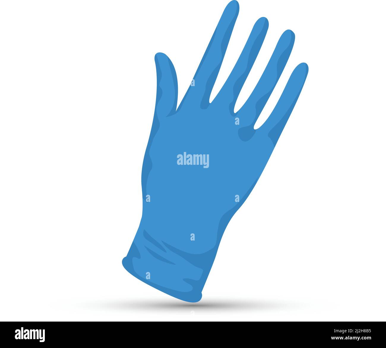 Disposable medical glove Stock Vector Images - Alamy