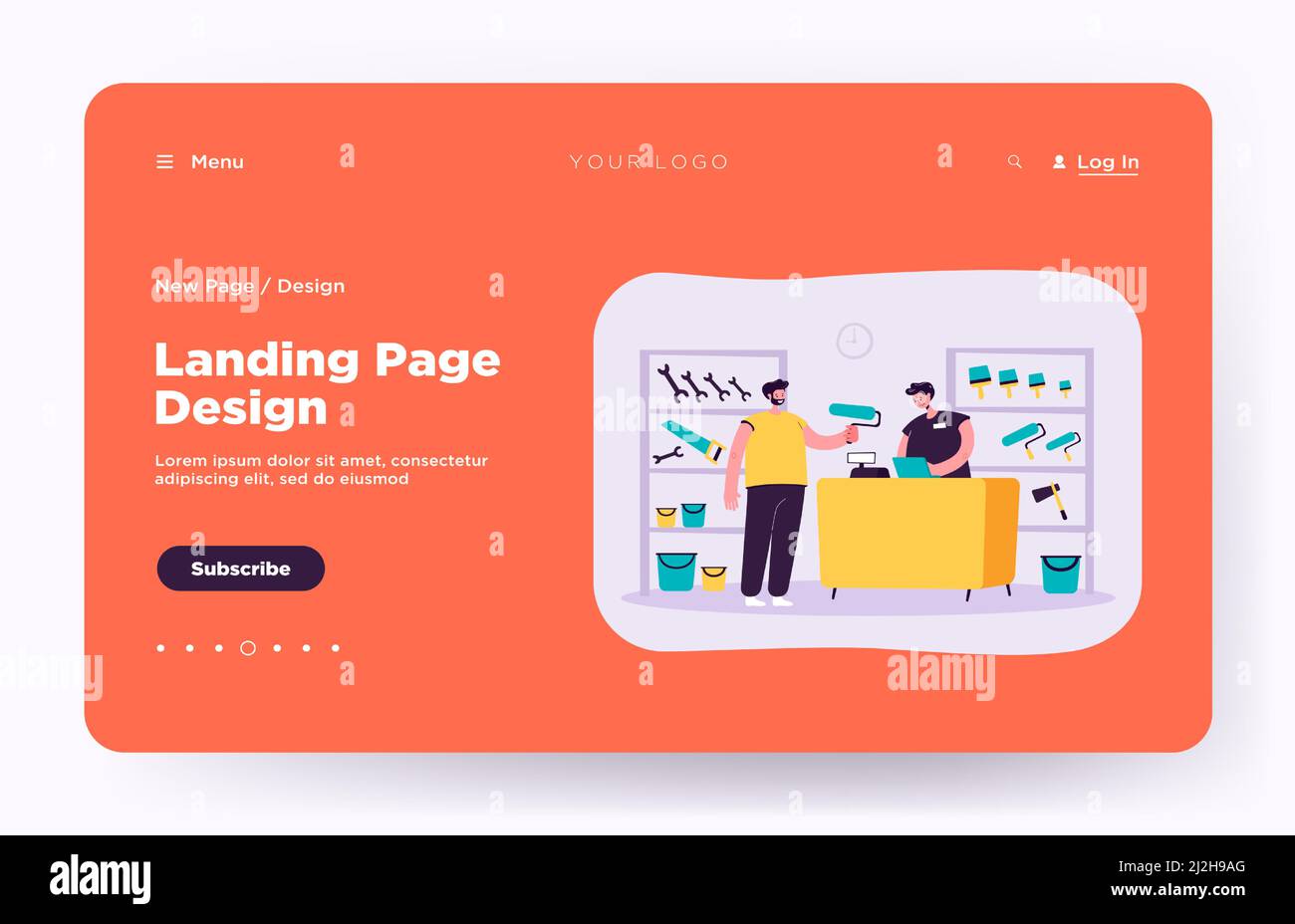 Man in construction store Cut Out Stock Images & Pictures - Alamy