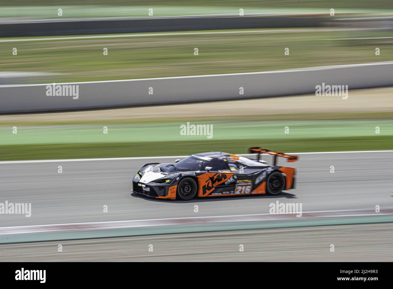 A racing car on the track - KTM GTX X-bow GT4 Stock Photo - Alamy