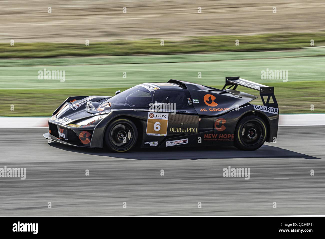 A racing car on the track - KTM GTX X-bow GT4 Stock Photo - Alamy