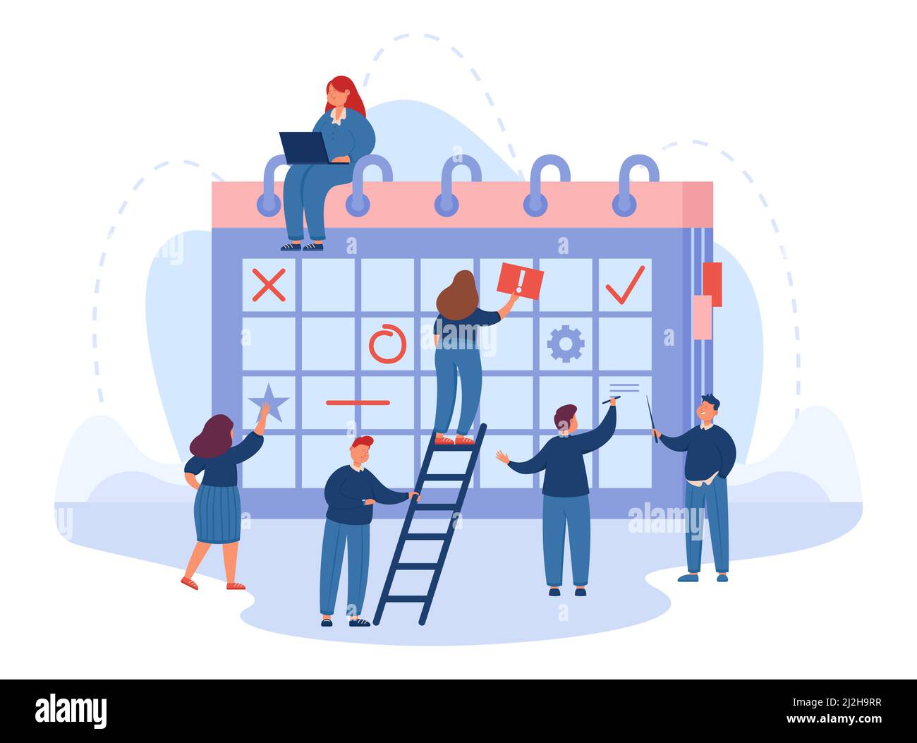 Giant team Stock Vector Images - Alamy