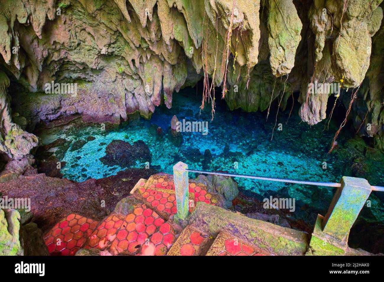 This cave is called Goa Hawang or in the local language referred to as ...