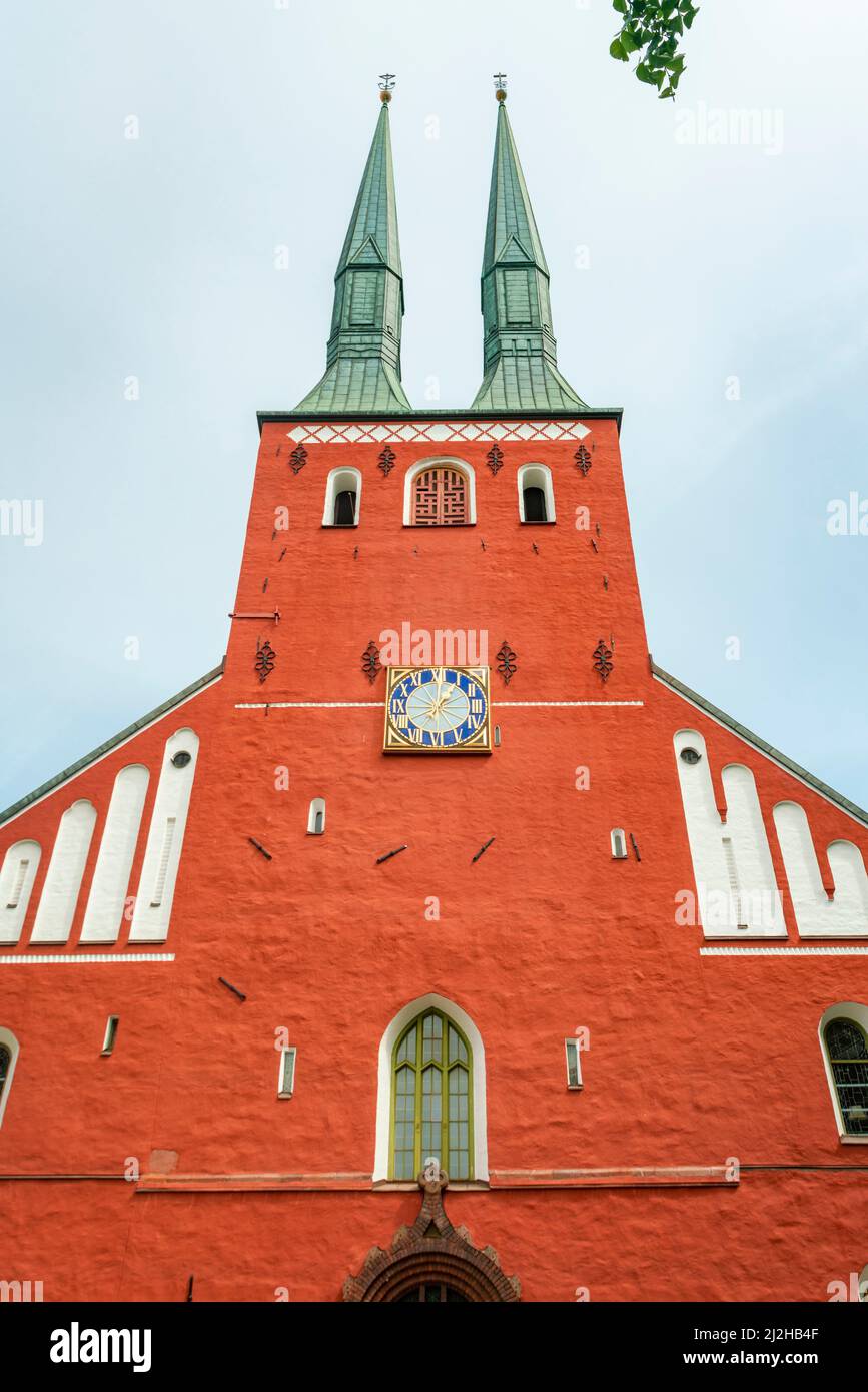Sweden vaxjo church exterior hi-res stock photography and images - Alamy