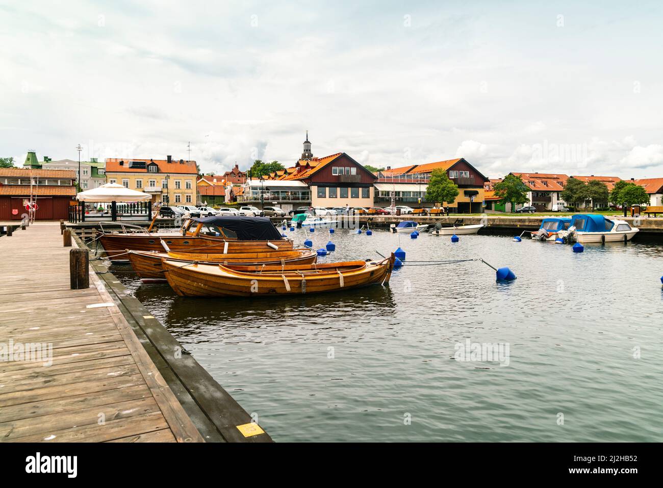 Old city of vastervik in summer hi-res stock photography and images - Alamy