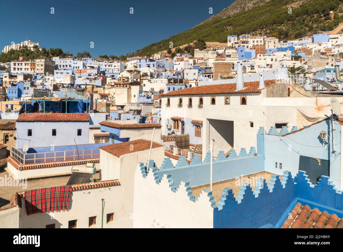 Rooftop chefchaouen hi-res stock photography and images - Alamy