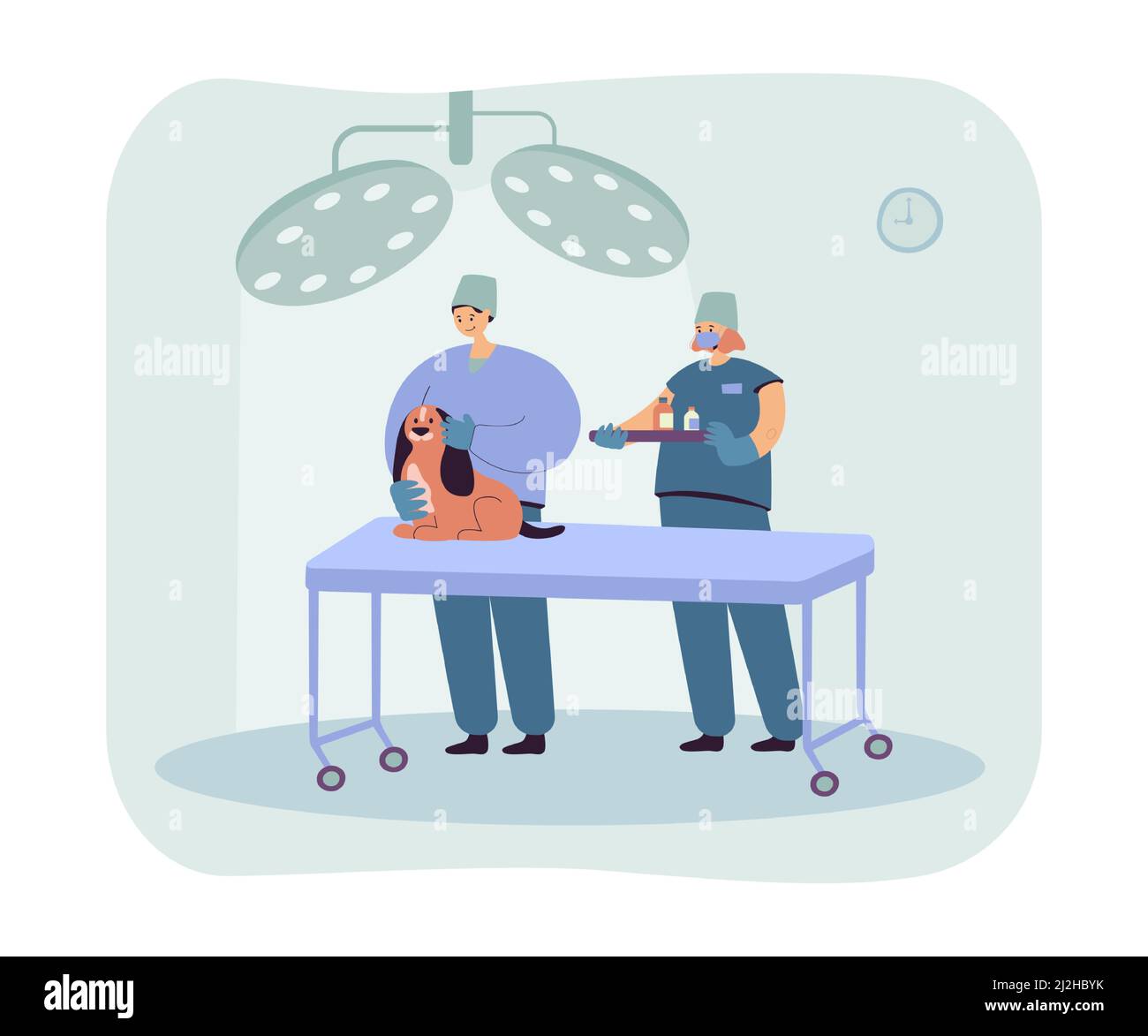 Vets pet Stock Vector Images - Alamy