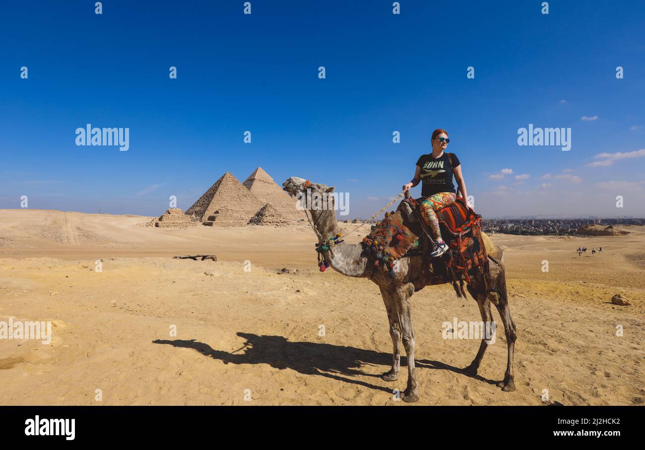 Great pyramid of giza aerial hi-res stock photography and images - Alamy
