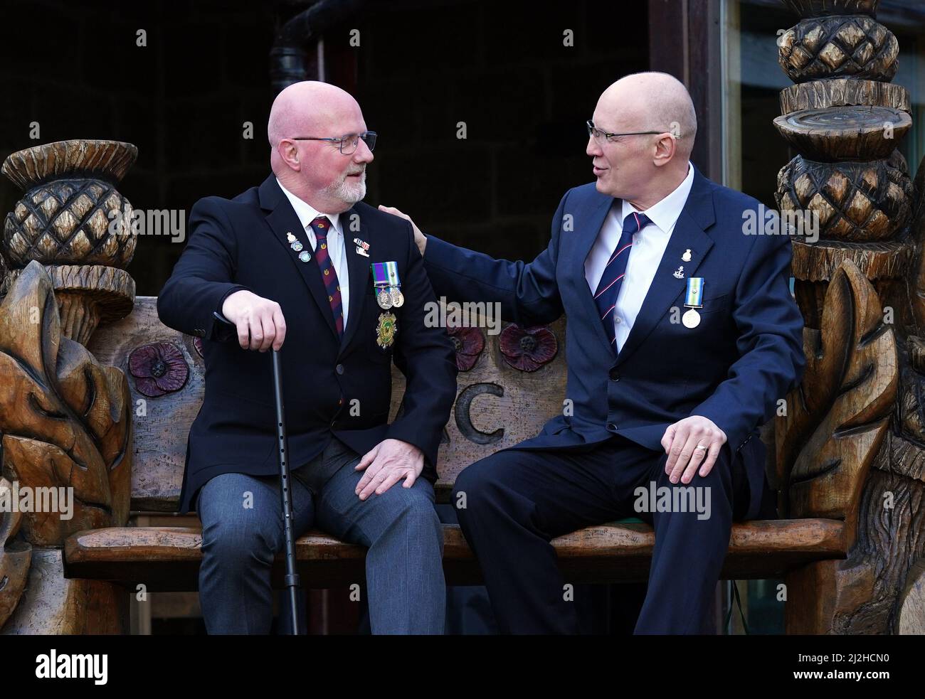 Falklands war veterans hi-res stock photography and images - Alamy