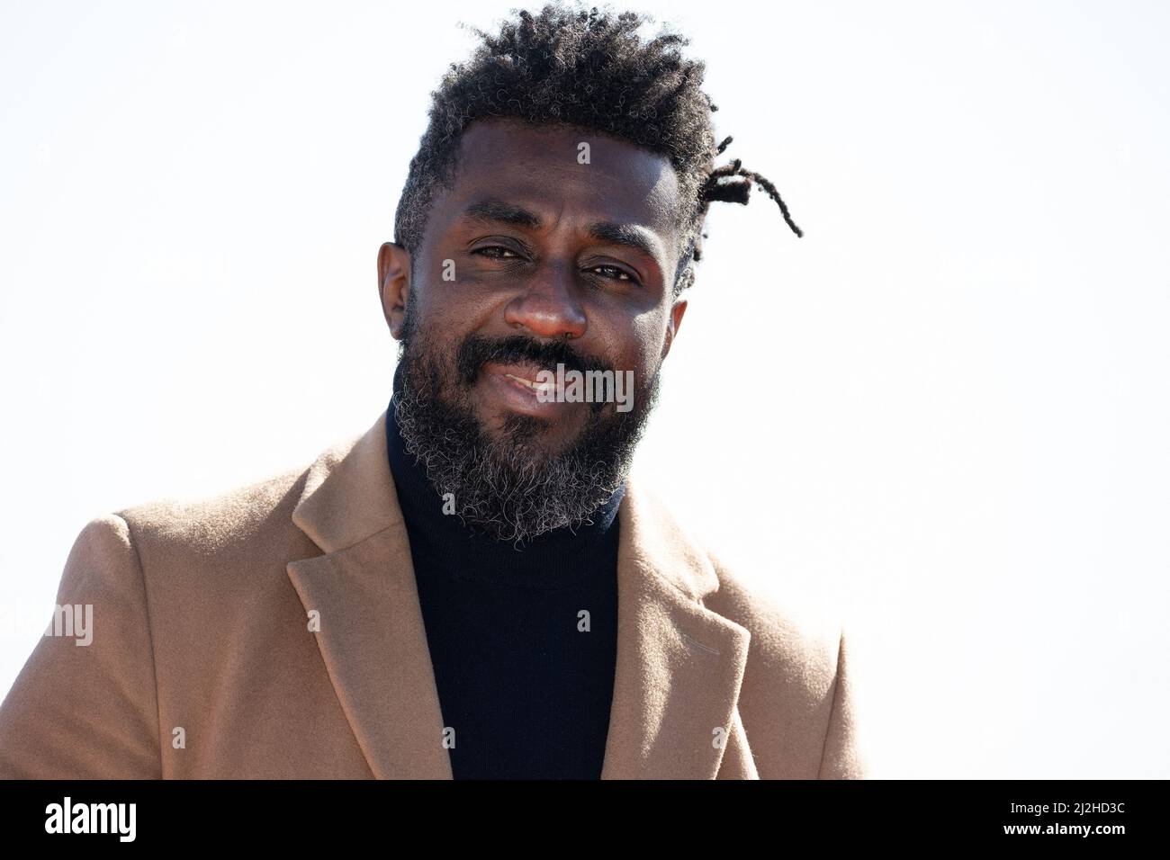 Djamal attends the Soprano, A La Vie, A La Mort photocall during the ...