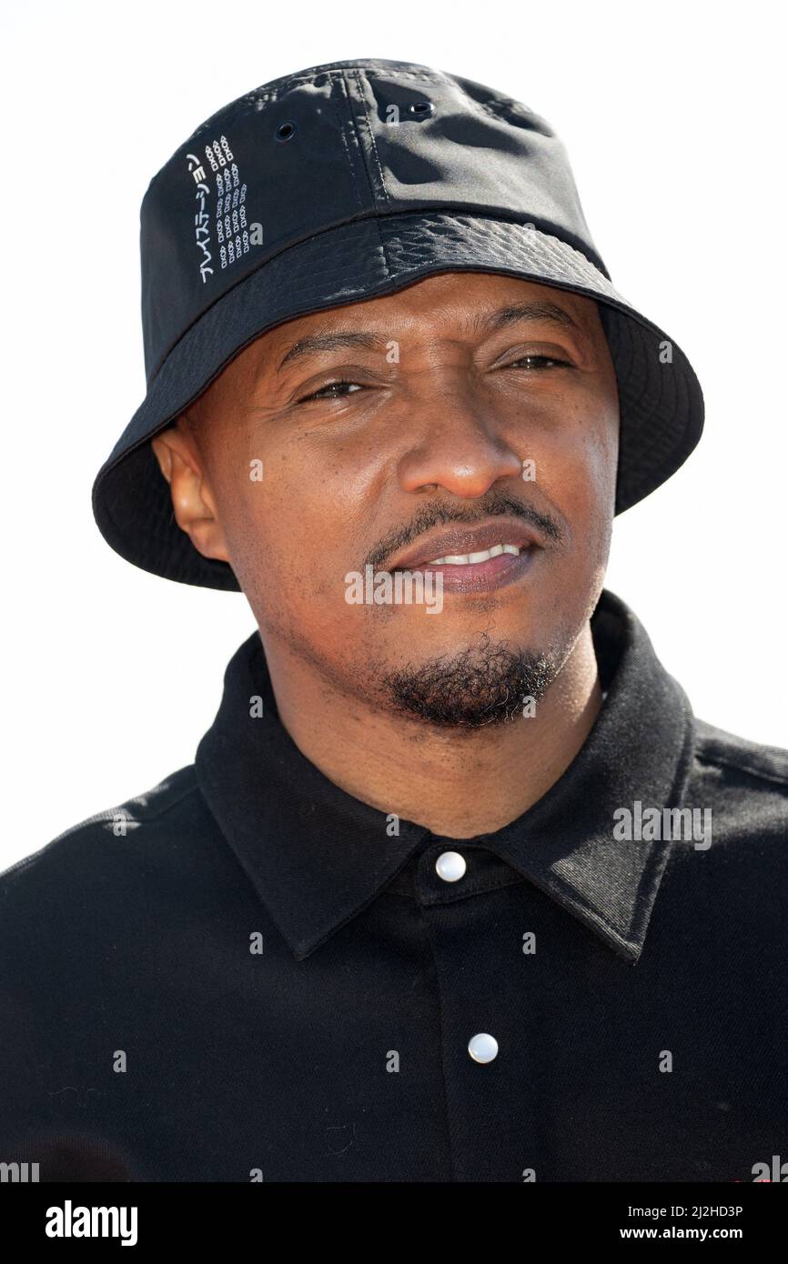 Soprano attends the Soprano, A La Vie, A La Mort photocall during the ...