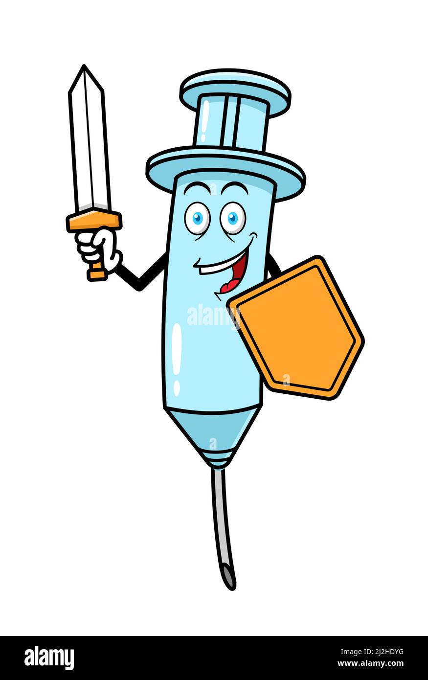 Cartoon vaccine hi-res stock photography and images - Alamy
