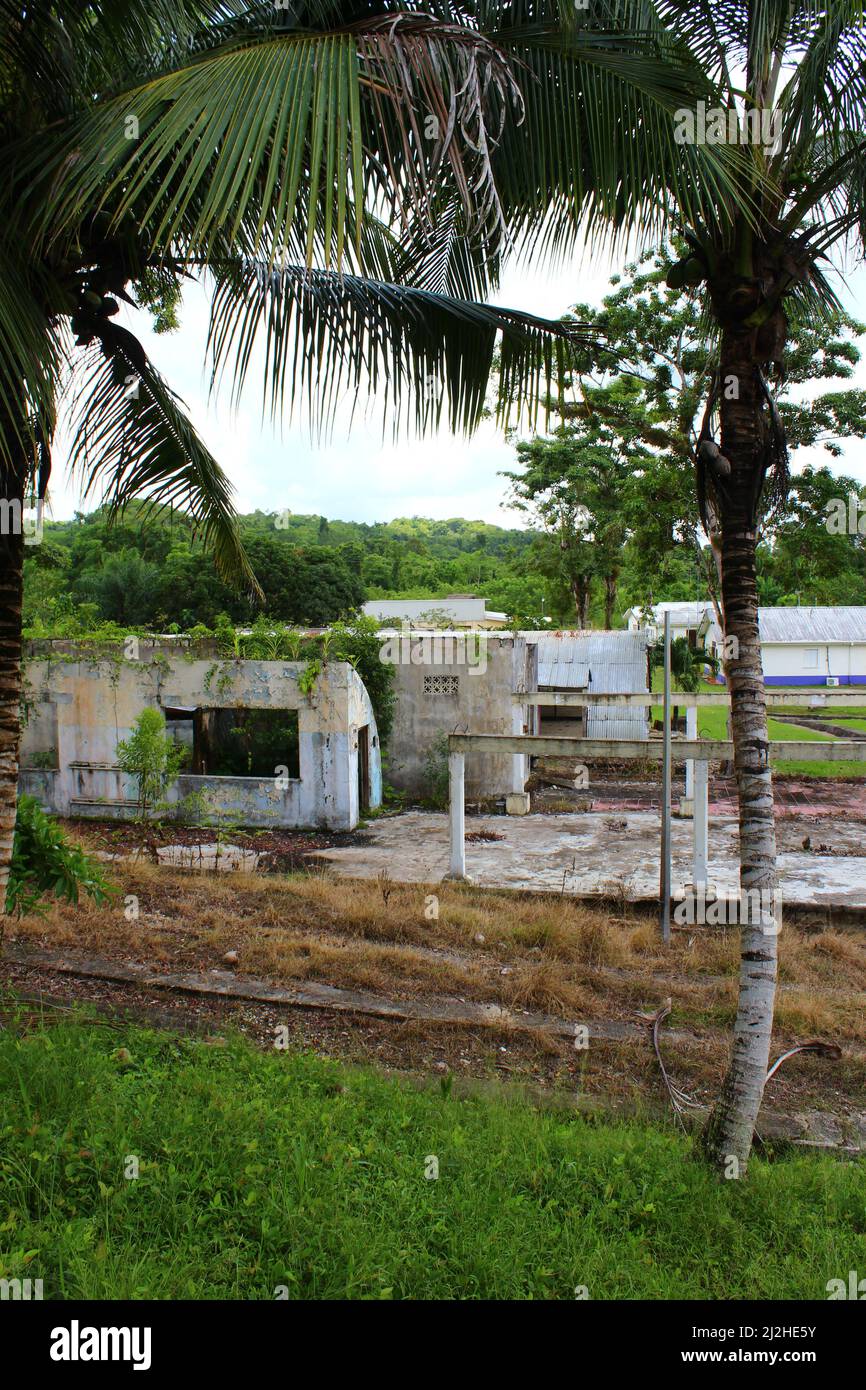 Empty barrack base hi-res stock photography and images - Alamy