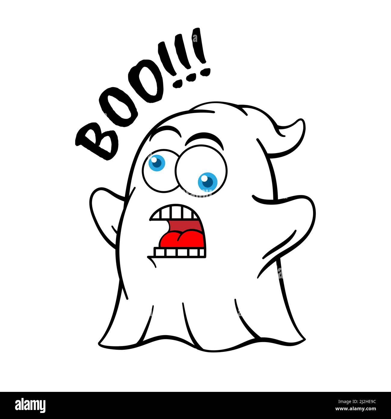 Cartoon ghost hi-res stock photography and images - Alamy