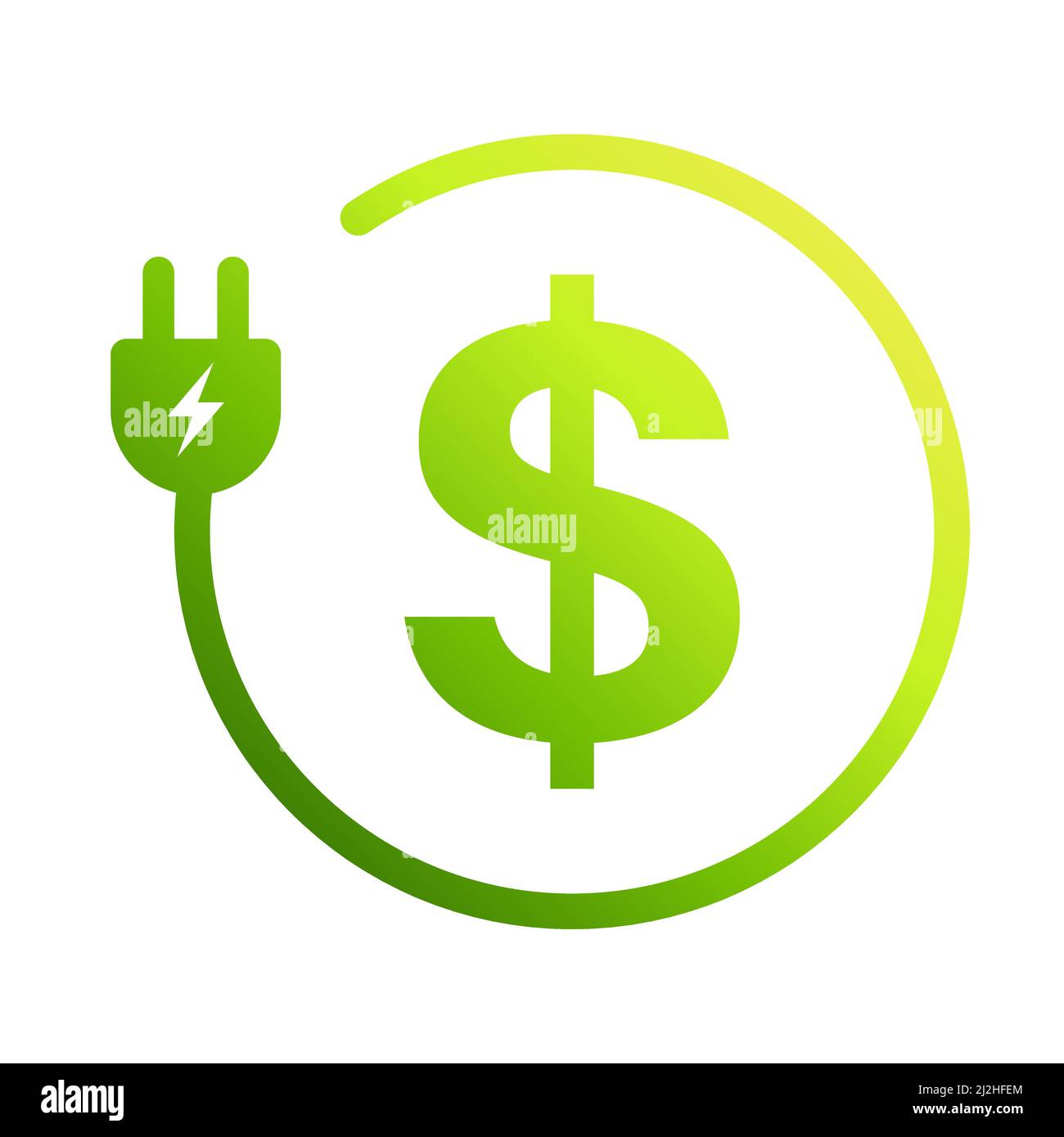 Bio energy process icon Cut Out Stock Images & Pictures - Alamy