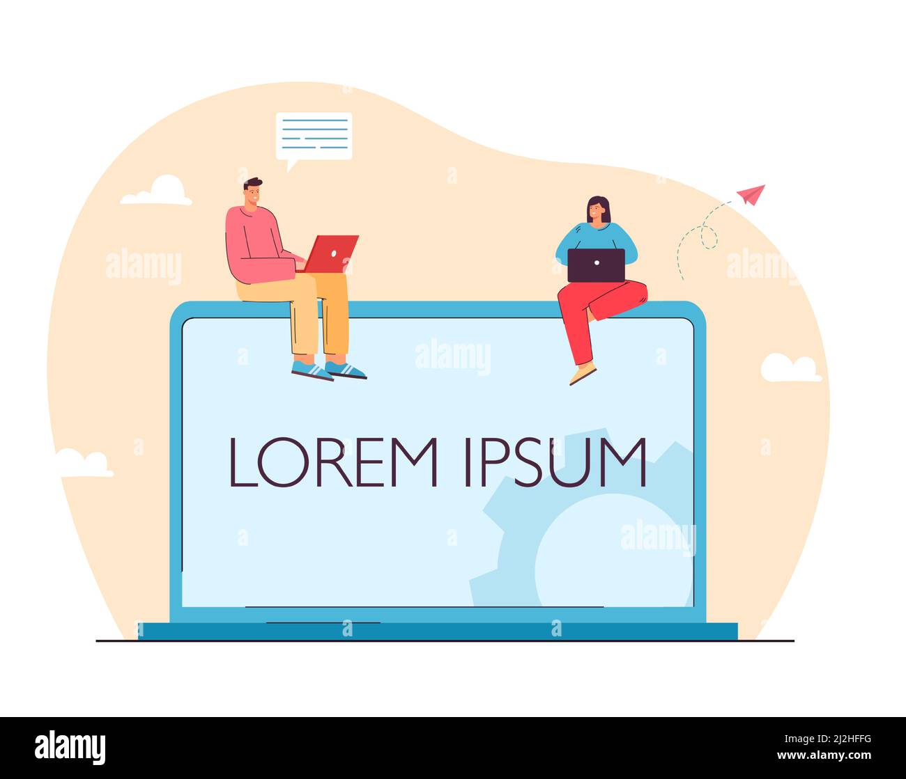 Title page vector vectors Cut Out Stock Images & Pictures - Alamy