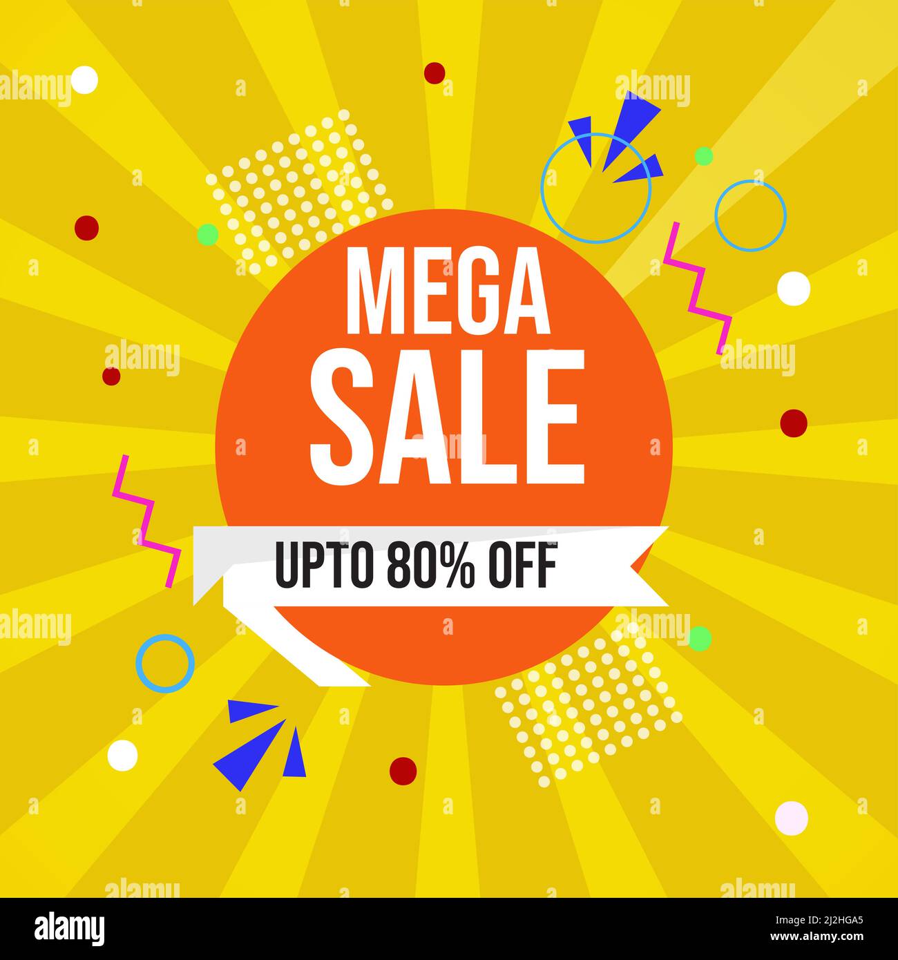 Yellow background image for promotional use Stock Vector Image & Art ...