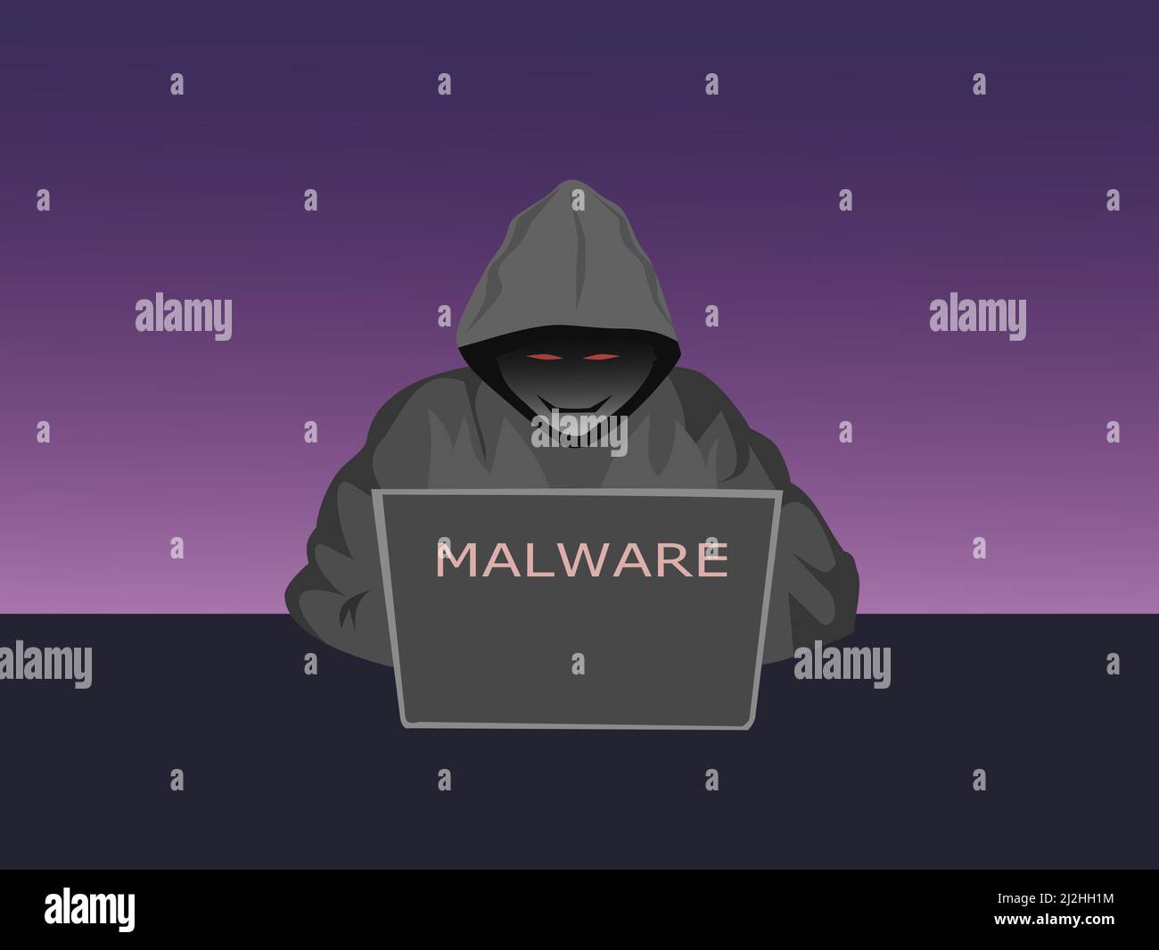 Hackers are sending malware onto other computers with purple background ...