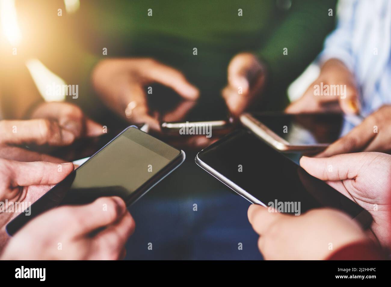 Zoom phones hi-res stock photography and images - Alamy